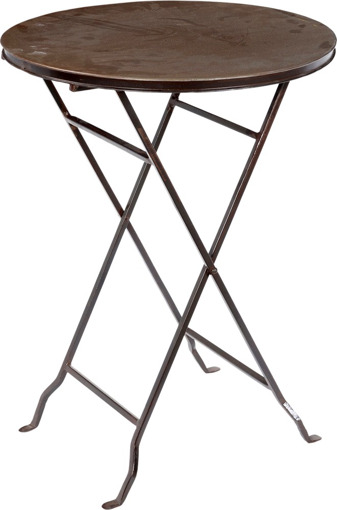 Table de café Pretoria Ø55 cm - Métal vintage - Table de café - Trendrum.fr