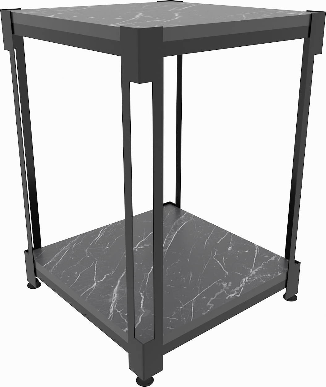 Table d'appoint Zena 40 x 40 cm - Noir - 339,99 € - Tables d'appoint et ...