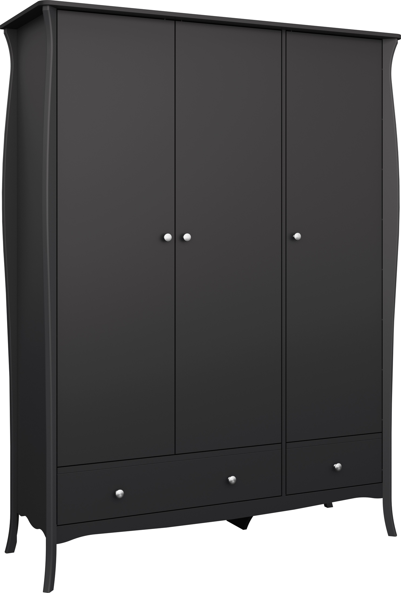 Armoire baroque à 3 portes - Café - Garde-robes - Trendrum.fr