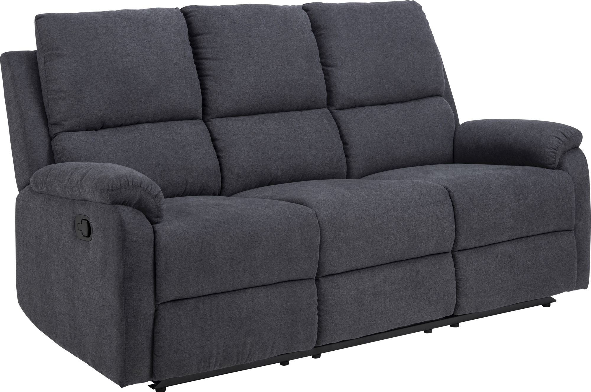Canapé inclinable 3 places Sabia - Gris - Canapés 3 places - Trendrum.fr