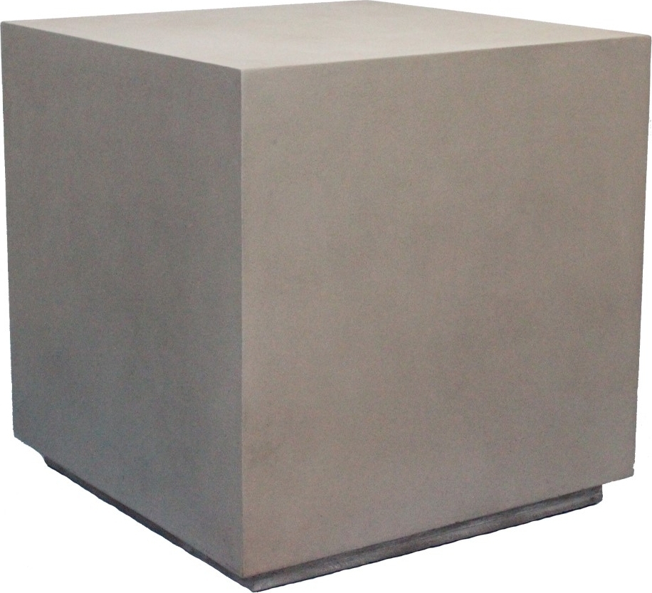 Table Enzo 55 x 55 x 55 cm - Gris - Tables d'appoint et petites tables ...