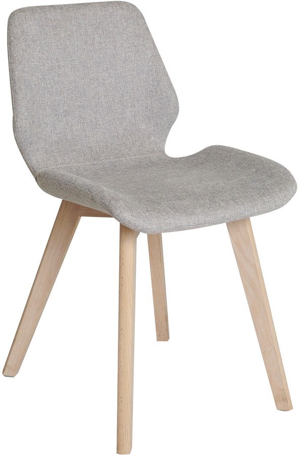 Chaise de salle à manger Emil - Gris - Chaises rembourrées - Trendrum.fr