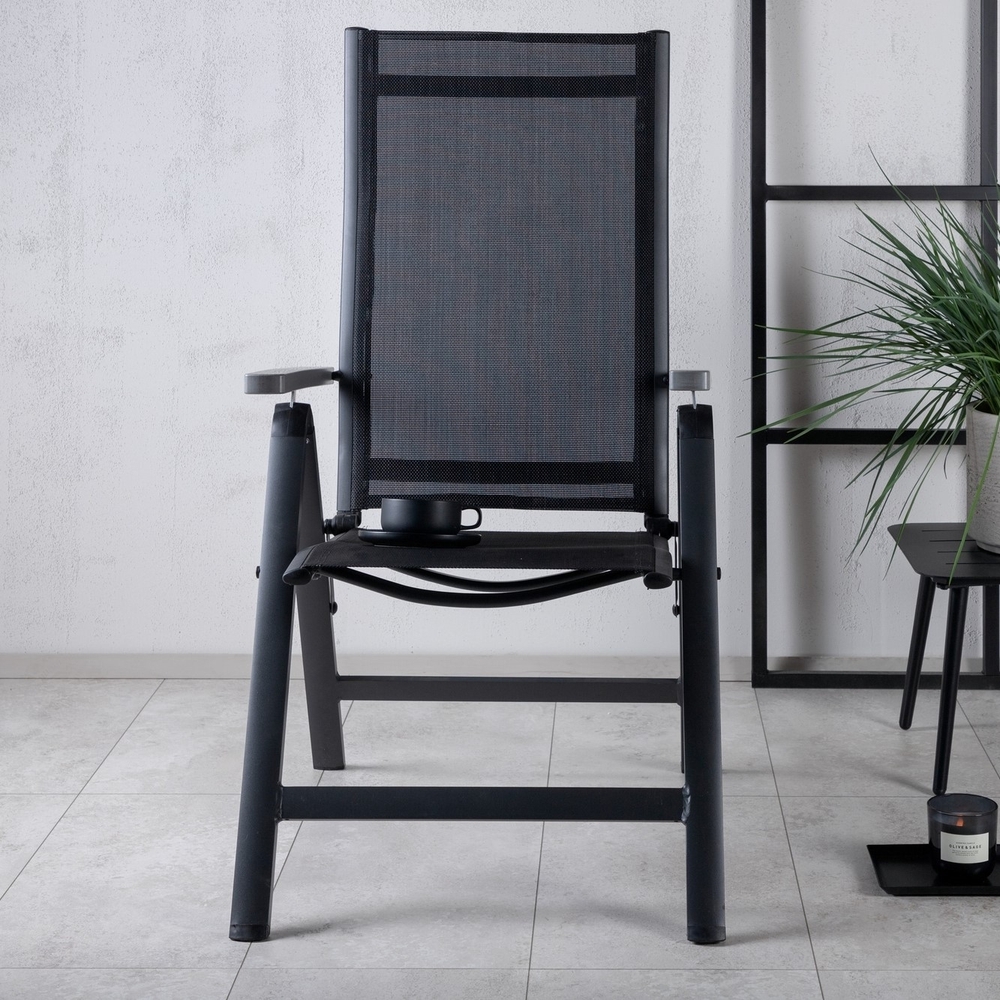 Fauteuil De Positionnement Albany Noir Chaises Droites Trendrum Fr